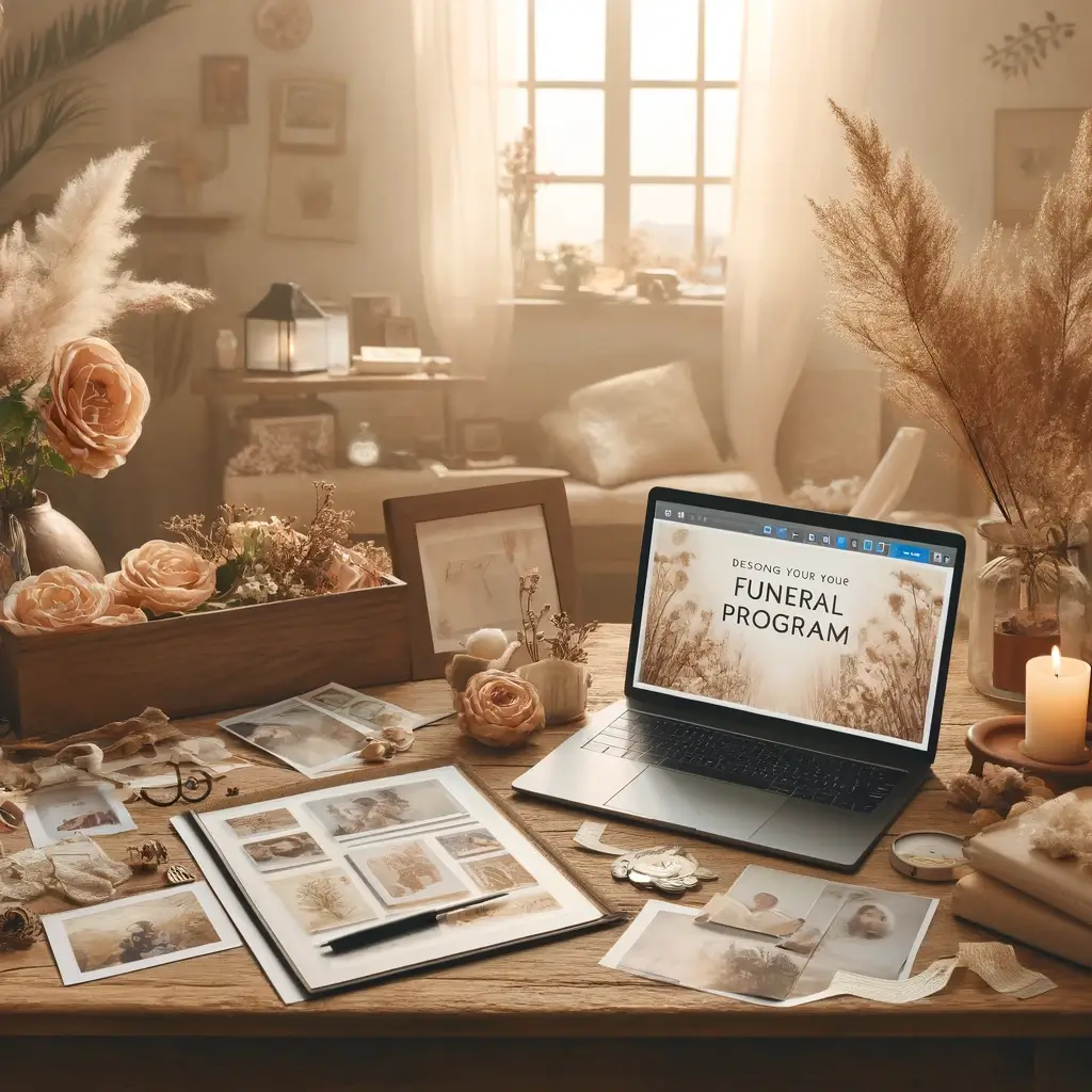 Designing Custom Funeral Programs For Loved One's Life